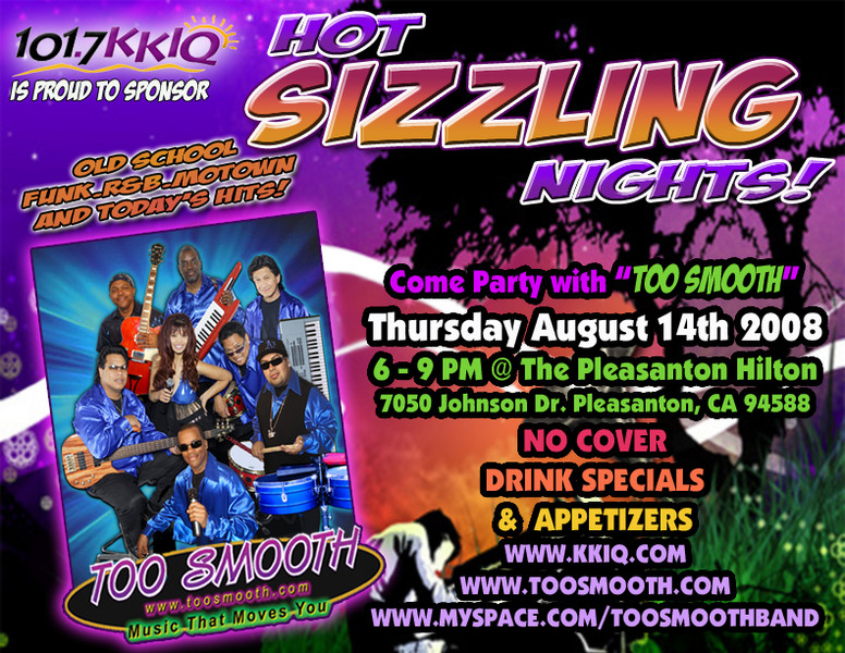 Too Smooth - Band in Fremont CA - BandMix.com